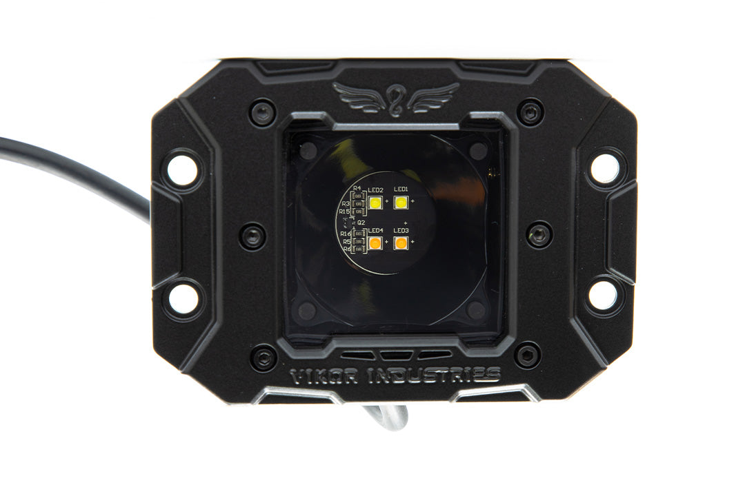 VKX Midnight 3-In-1 LED Cube Light (2”) – Surface Mount | VIKOR INDUSTRIES
