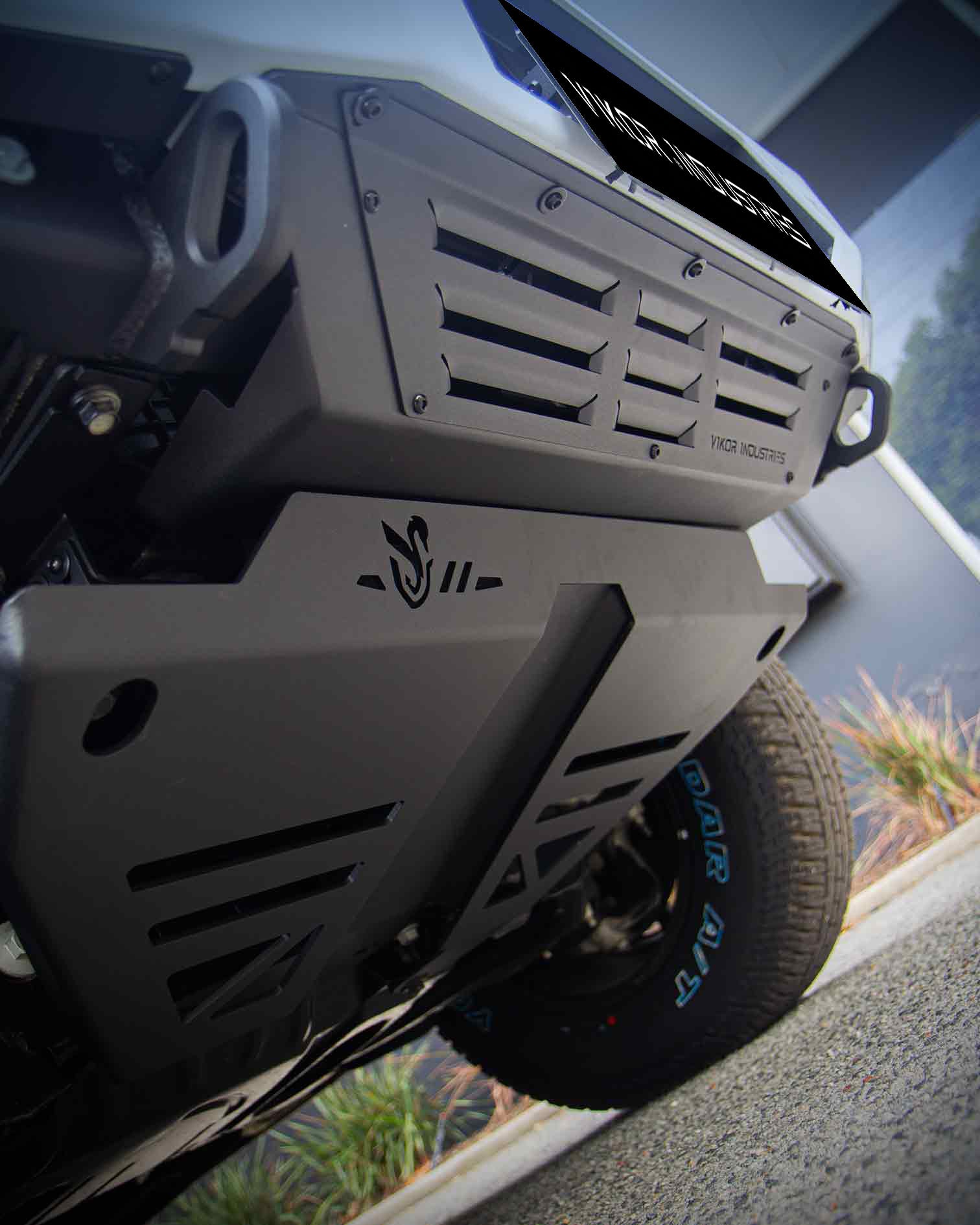 Next Gen Ford Ranger Raptor Bash Plate (Black) | VIKOR INDUSTRIES