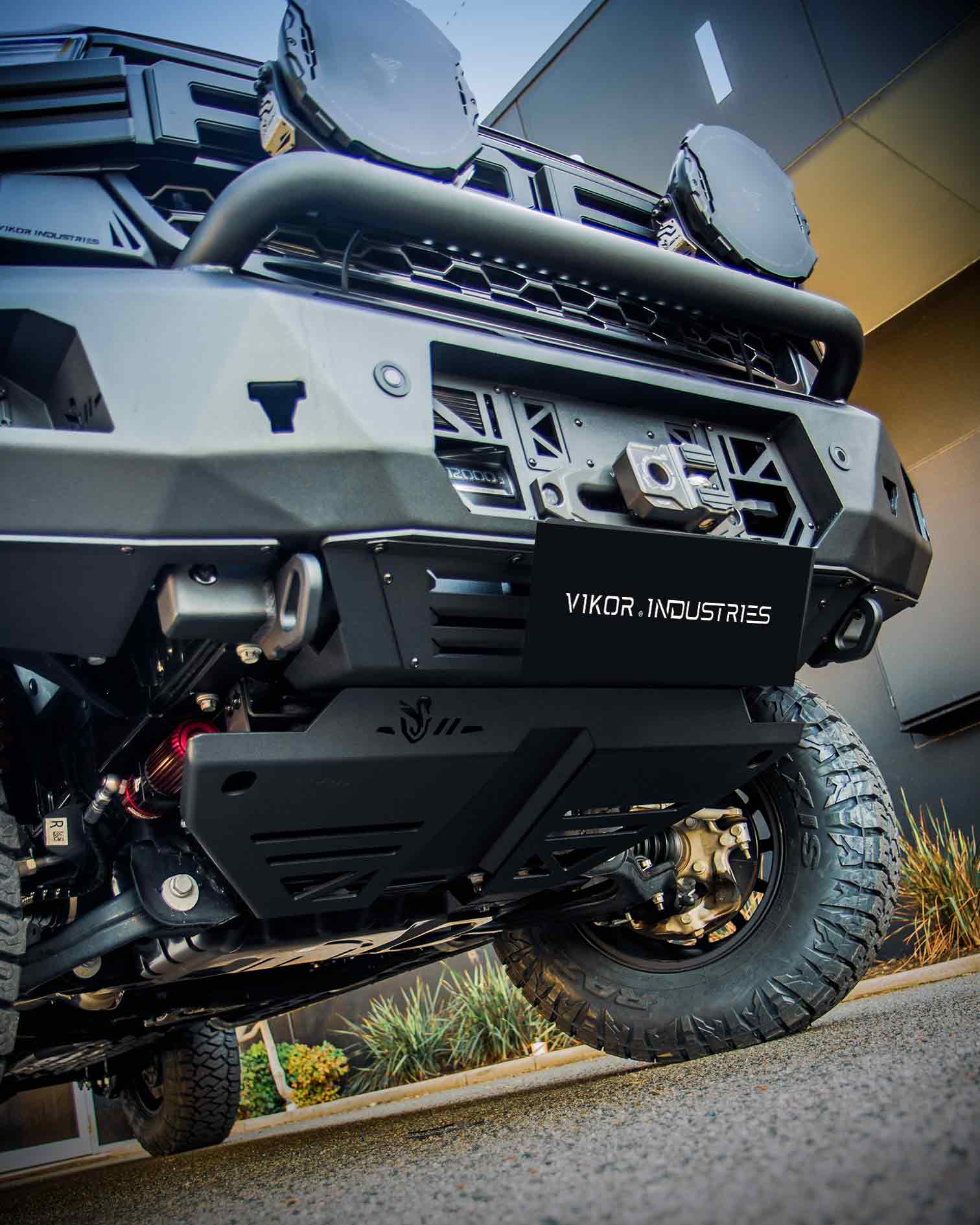 Next Gen Ford Ranger Raptor Bash Plate (Black) | VIKOR INDUSTRIES