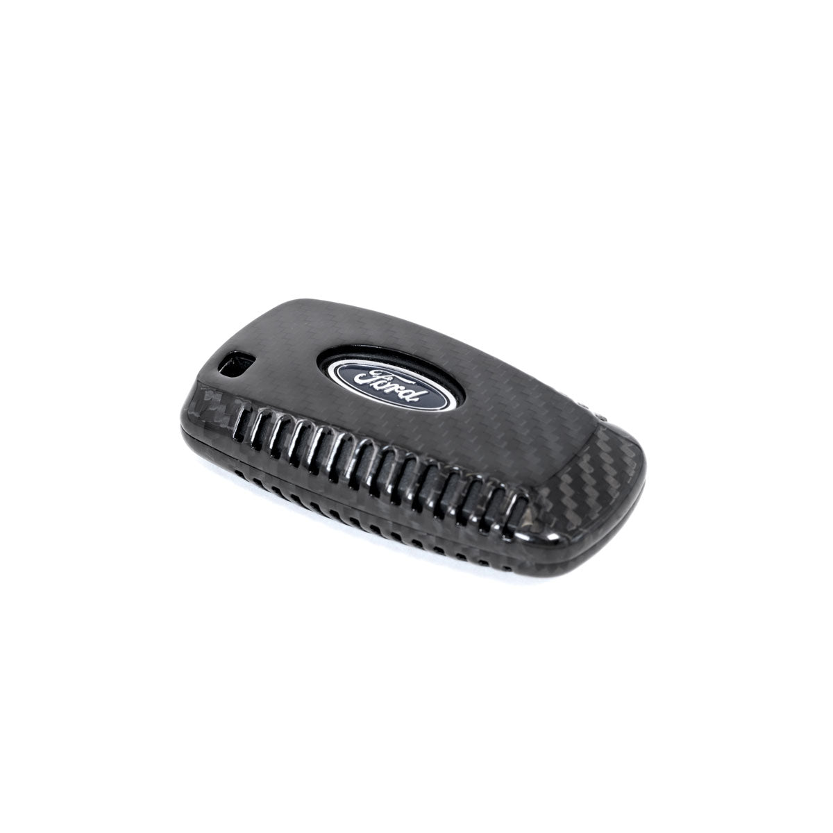 Carbon Fibre Key Case (Gloss) - Next-Gen Ford (Ranger, Everest, Mustan ...