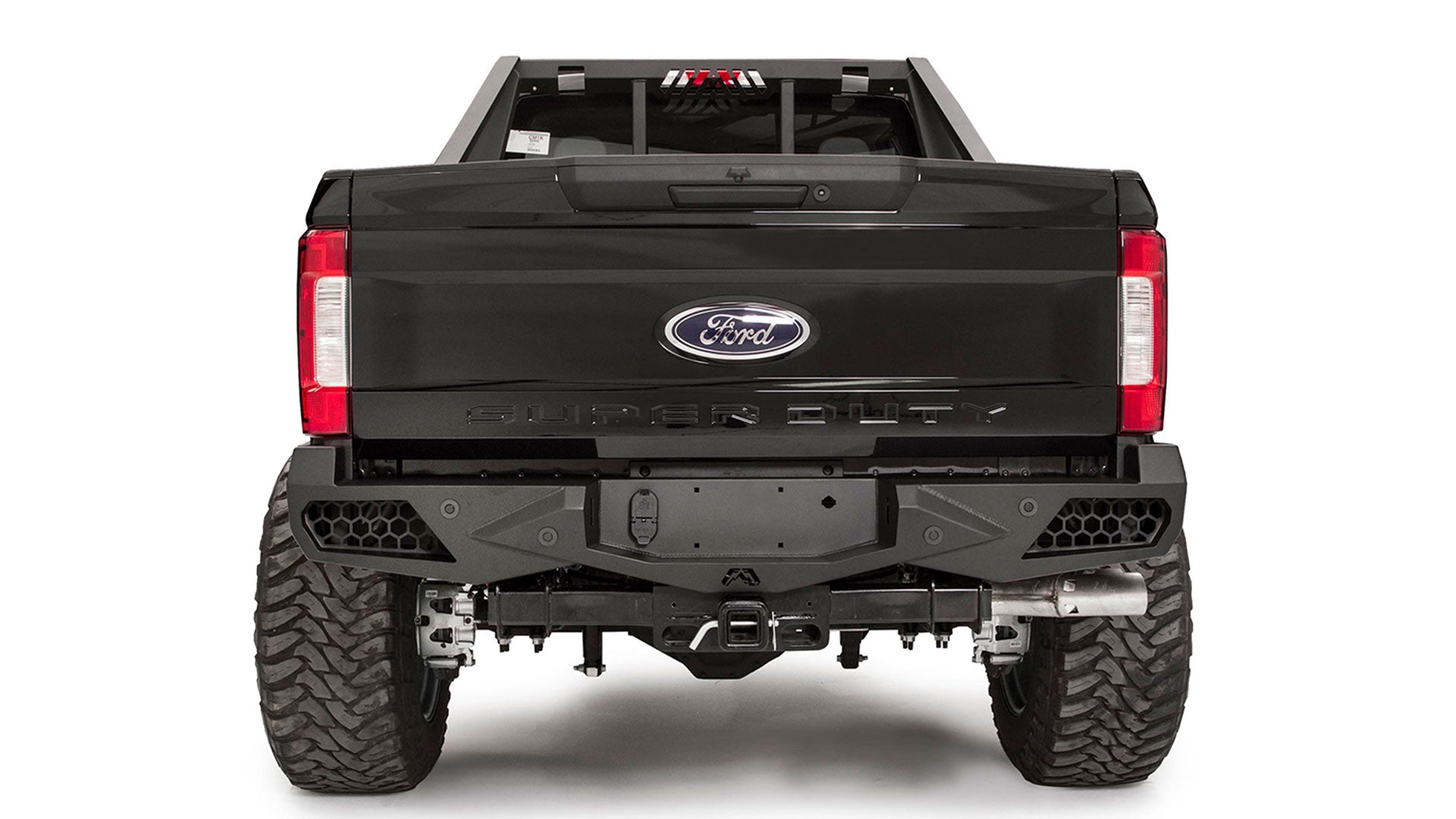 Ford F250 Rear Bumper (2017-2021) - Vengeance - Fab Fours Bumpers ...