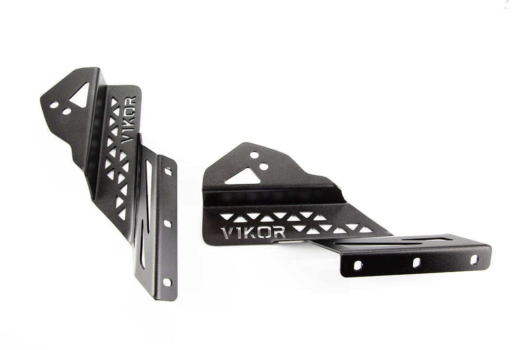 Windscreen Light Bar Mounts – VIKOR INDUSTRIES | Light Bar Brackets ...